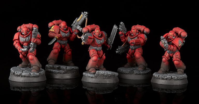 How to Paint Everything – Blood Angels Space Marines | Goonhammer