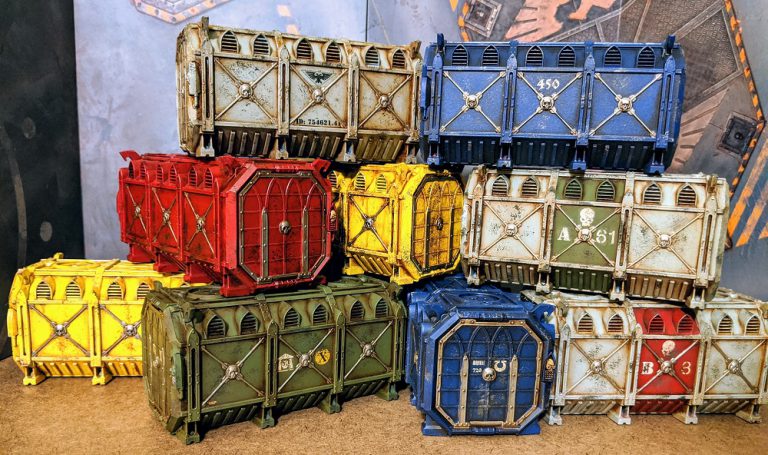 How to Paint Everything: Munitorum Armored Containers | Goonhammer