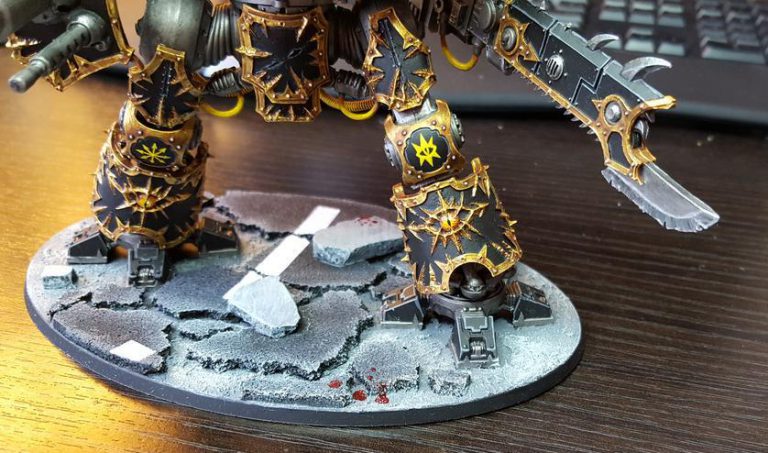 How to Paint Everything: Chaos Knights | Goonhammer