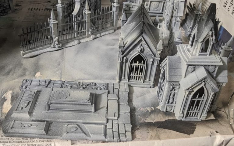 How to Paint Everything: Sigmarite Mausoleum/Garden of Morr | Goonhammer