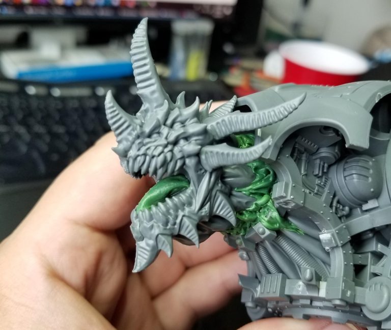 How to Paint Everything: Chaos Knights | Goonhammer