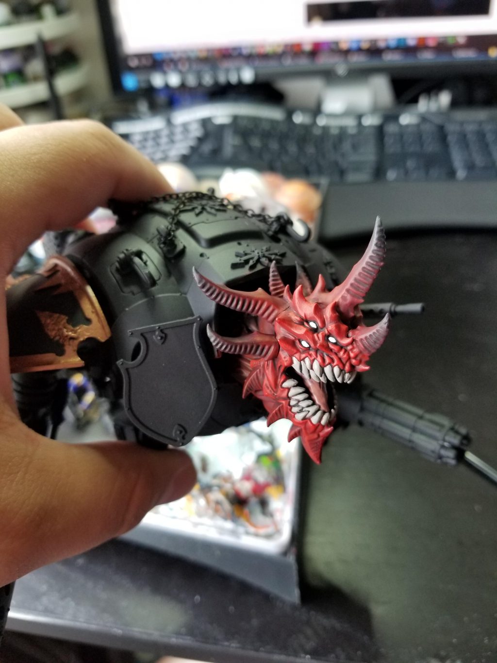 How to Paint Everything: Chaos Knights | Goonhammer