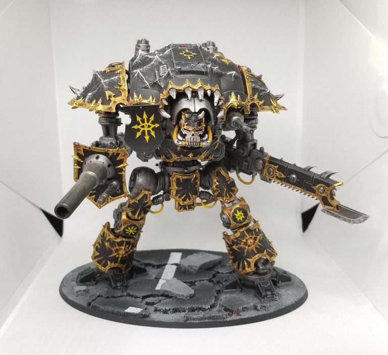 How to Paint Everything: Chaos Knights | Goonhammer
