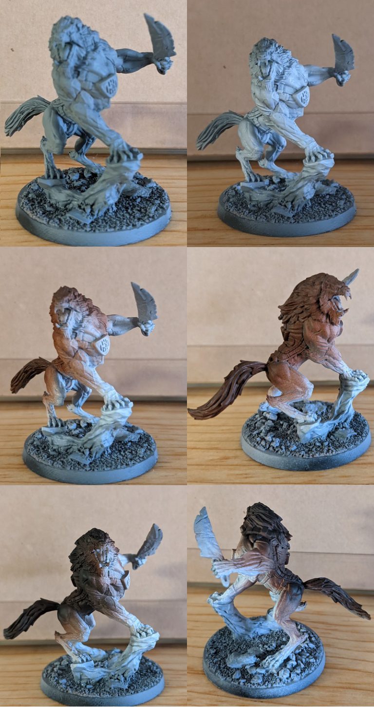 How to Paint Everything: Werewolves and Wolfmen (and fur) | Goonhammer