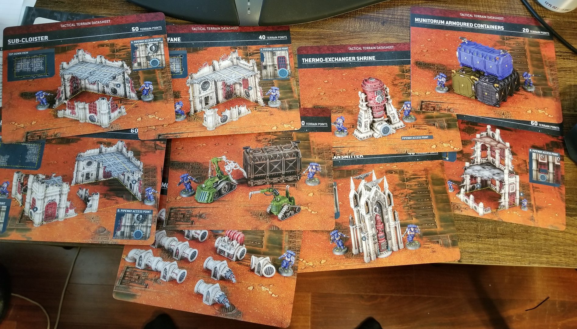Battlezone: Manufactorum Terrain Datasheet Cards Review | Goonhammer