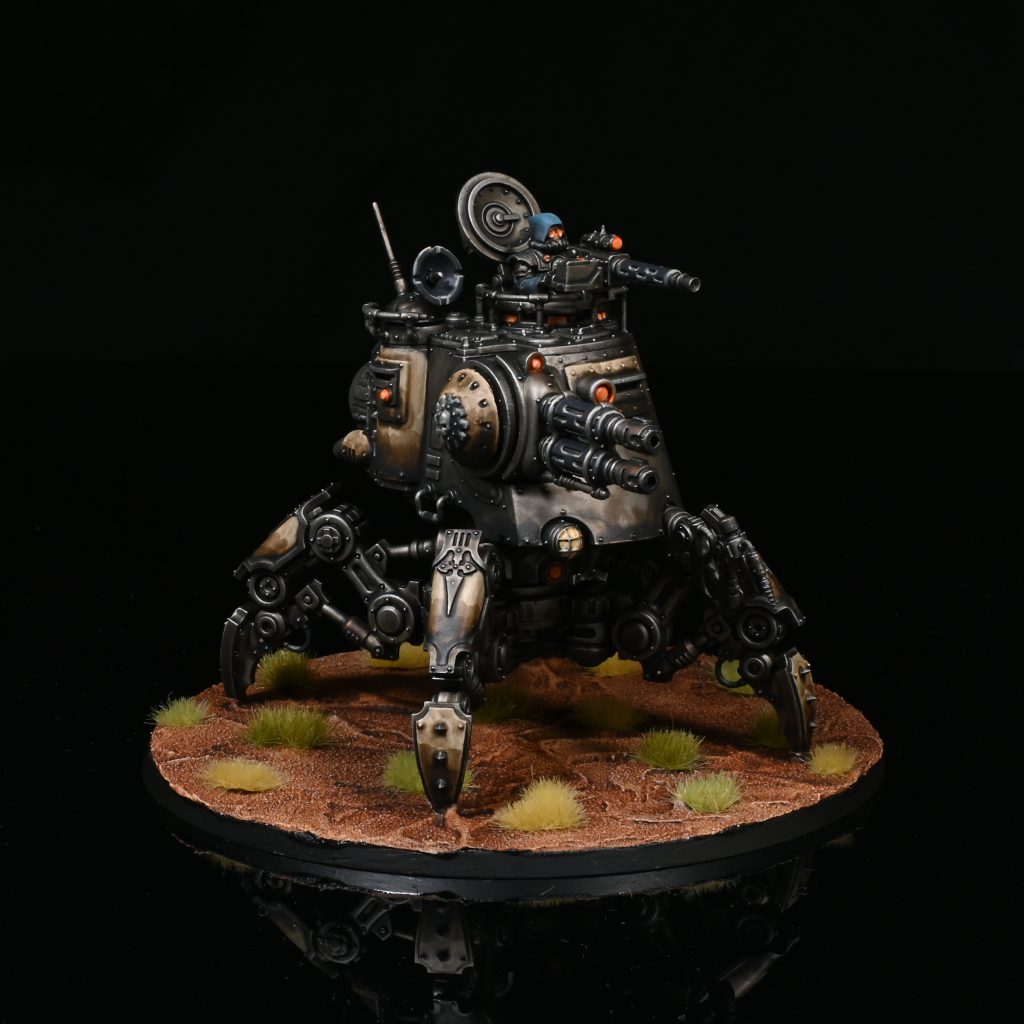 Onager Dunecrawler with Neutron Laser. Credit: Rockfish | Goonhammer