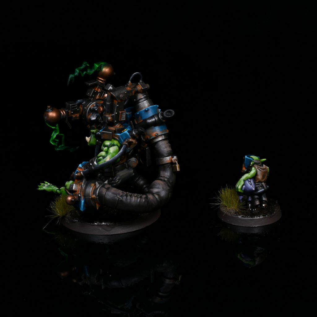 Big Mek with Shokk Attack Gun. Credit: Rockfish | Goonhammer