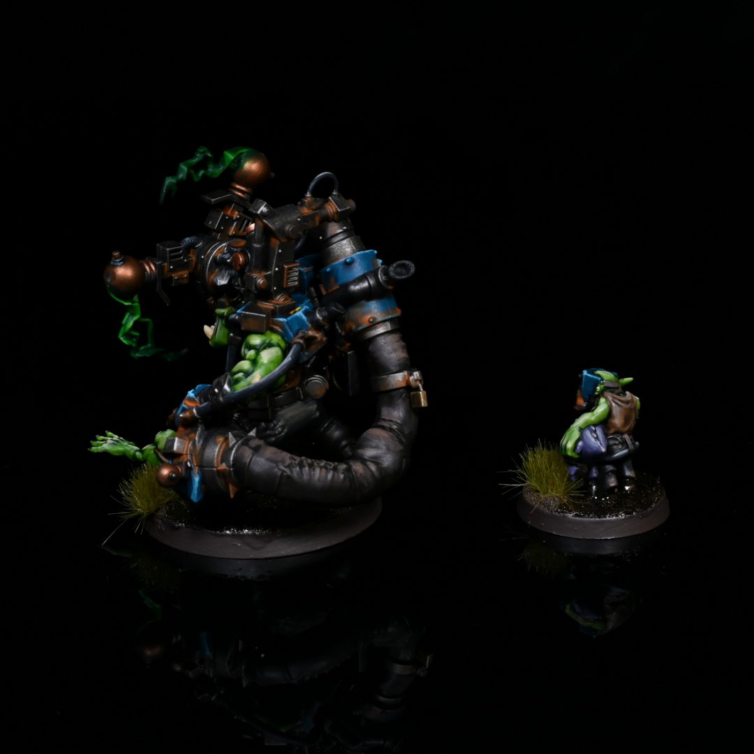 Big Mek with Shokk Attack Gun. Credit: Rockfish | Goonhammer