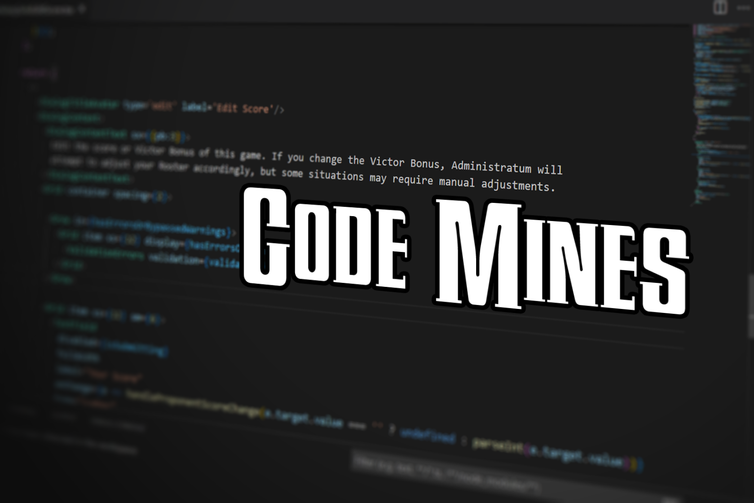 Code Mines: /^Regular Expressions$/ | Goonhammer