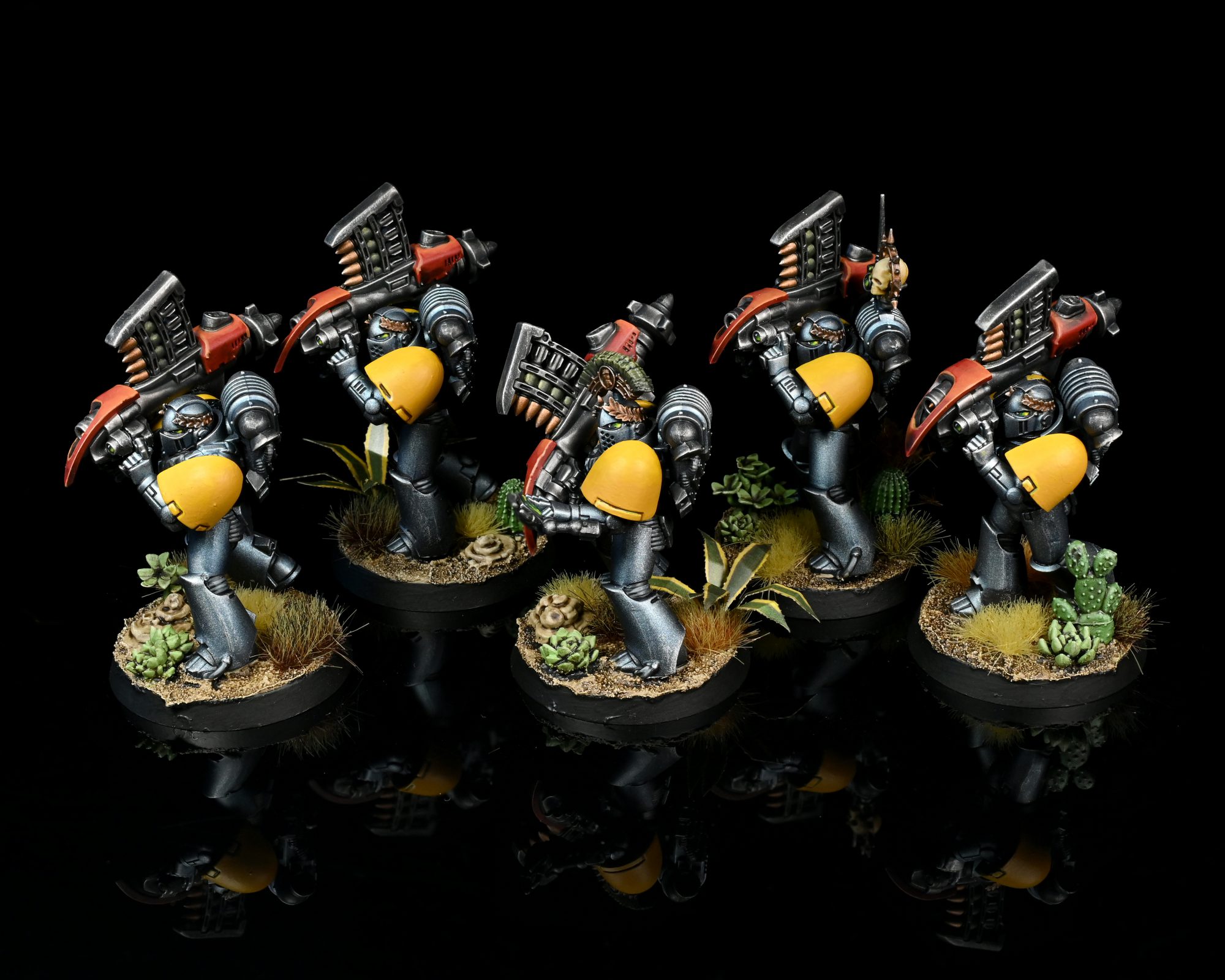 Heavy Support Squad w/ Missile Launchers. Credit: Rockfish | Goonhammer