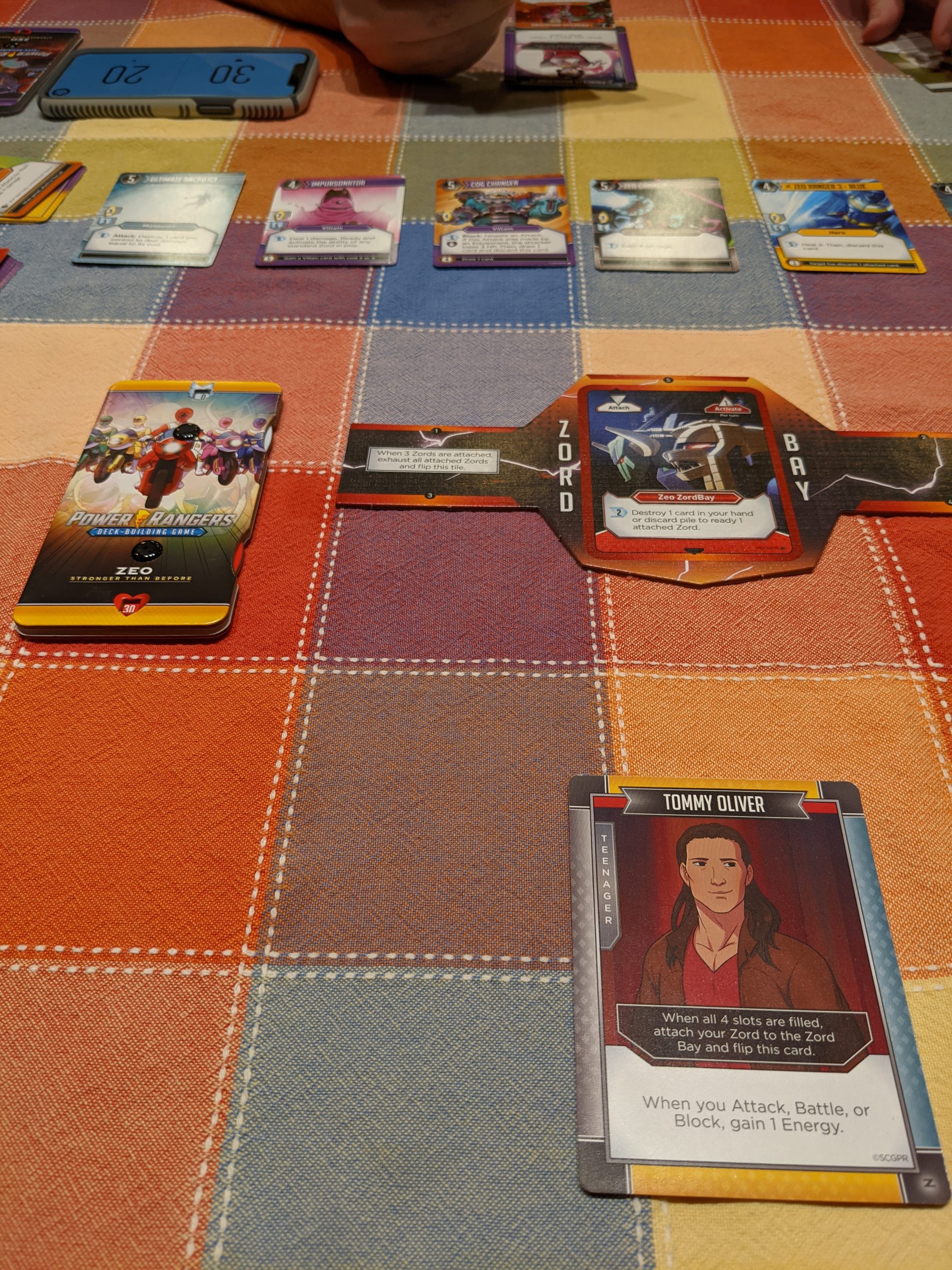 Not Quite Good Enough – Power Rangers: Deck Building Game – Zeo ...