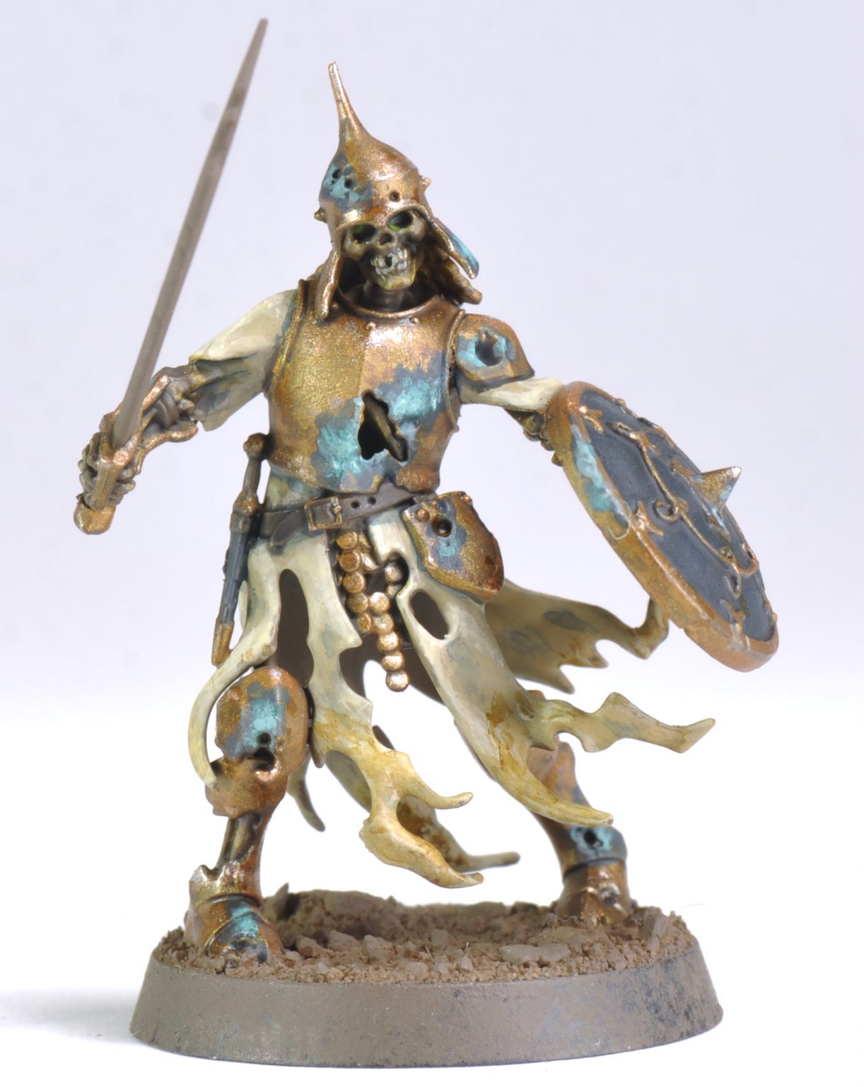 How to Paint Everything: Weathered Copper/Bronze and Patina | Goonhammer