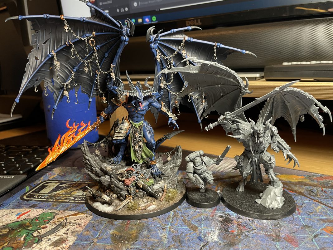 Model Review: The New Plastic Daemon Prince (Slaves to Darkness / 40k ...