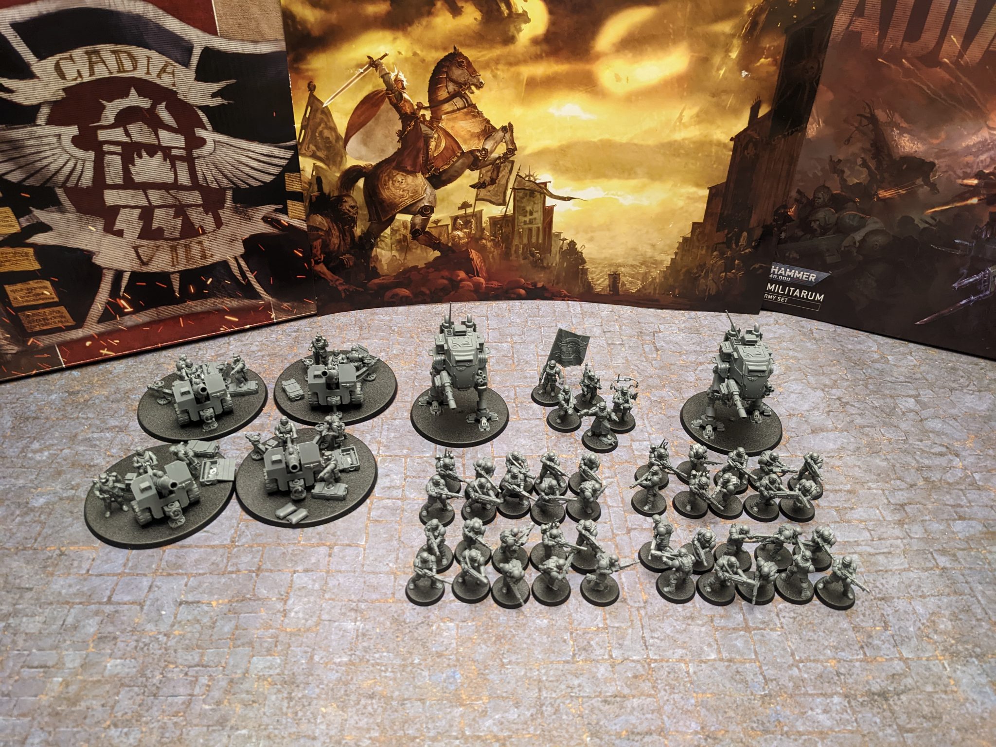 Model Review: The Astra Militarum Cadia Stands Army Box | Goonhammer