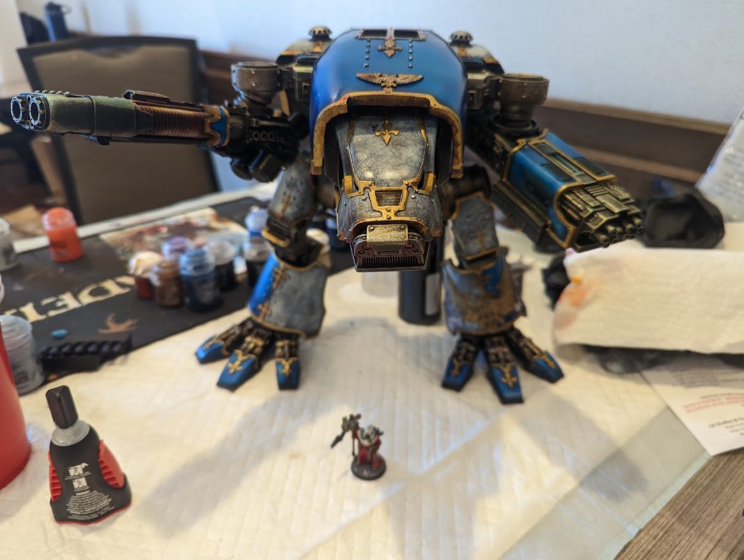 Painting and Playing a Warhound: Princeps Kevin recaps the Warhammer ...