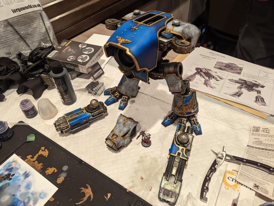 Painting and Playing a Warhound: Princeps Kevin recaps the Warhammer ...