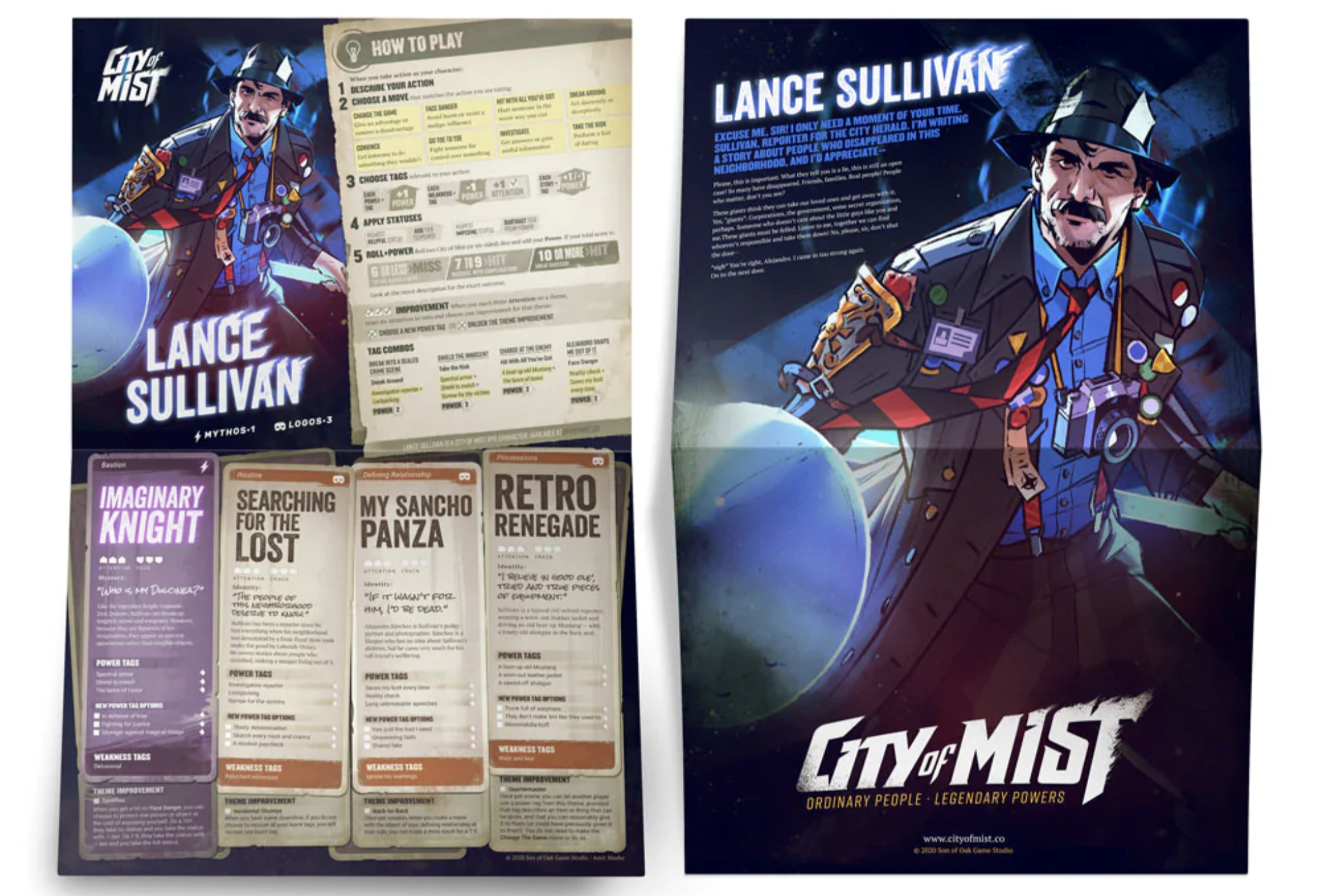 City of Mist Uses Familiar Characters to Tell Its Own Story | Goonhammer