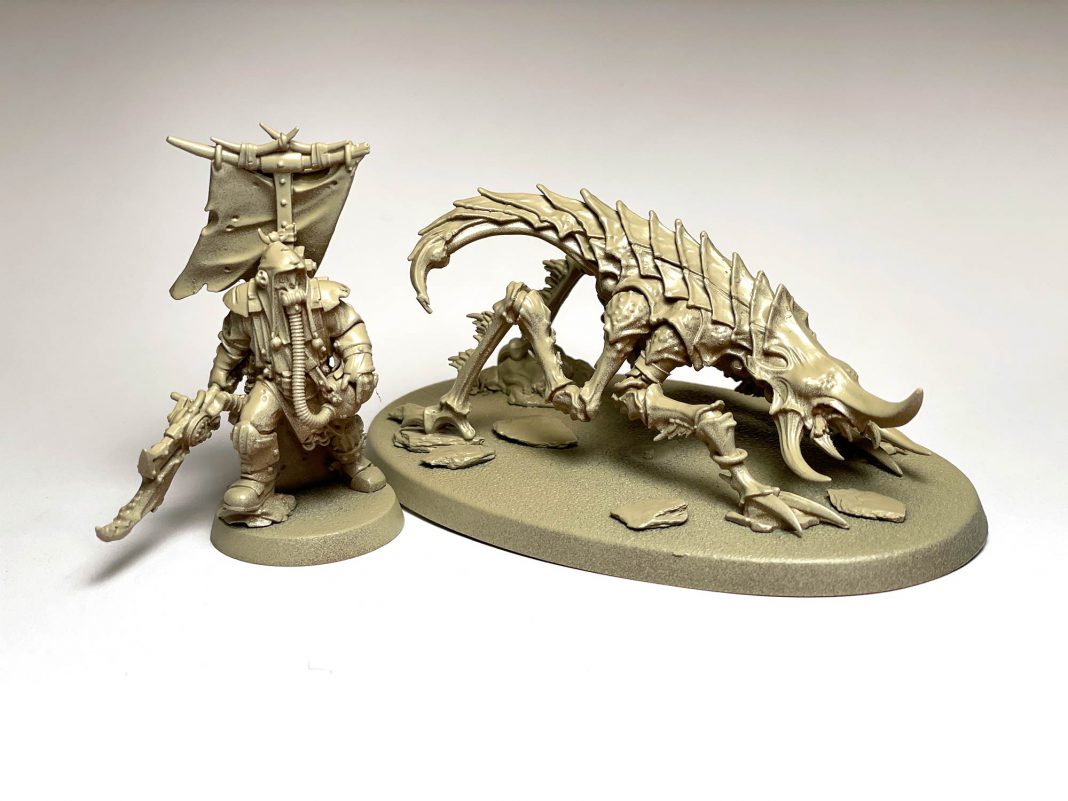 Necromunday: Ash Waste Nomads Herder with Arthromite Duneskuttler ...