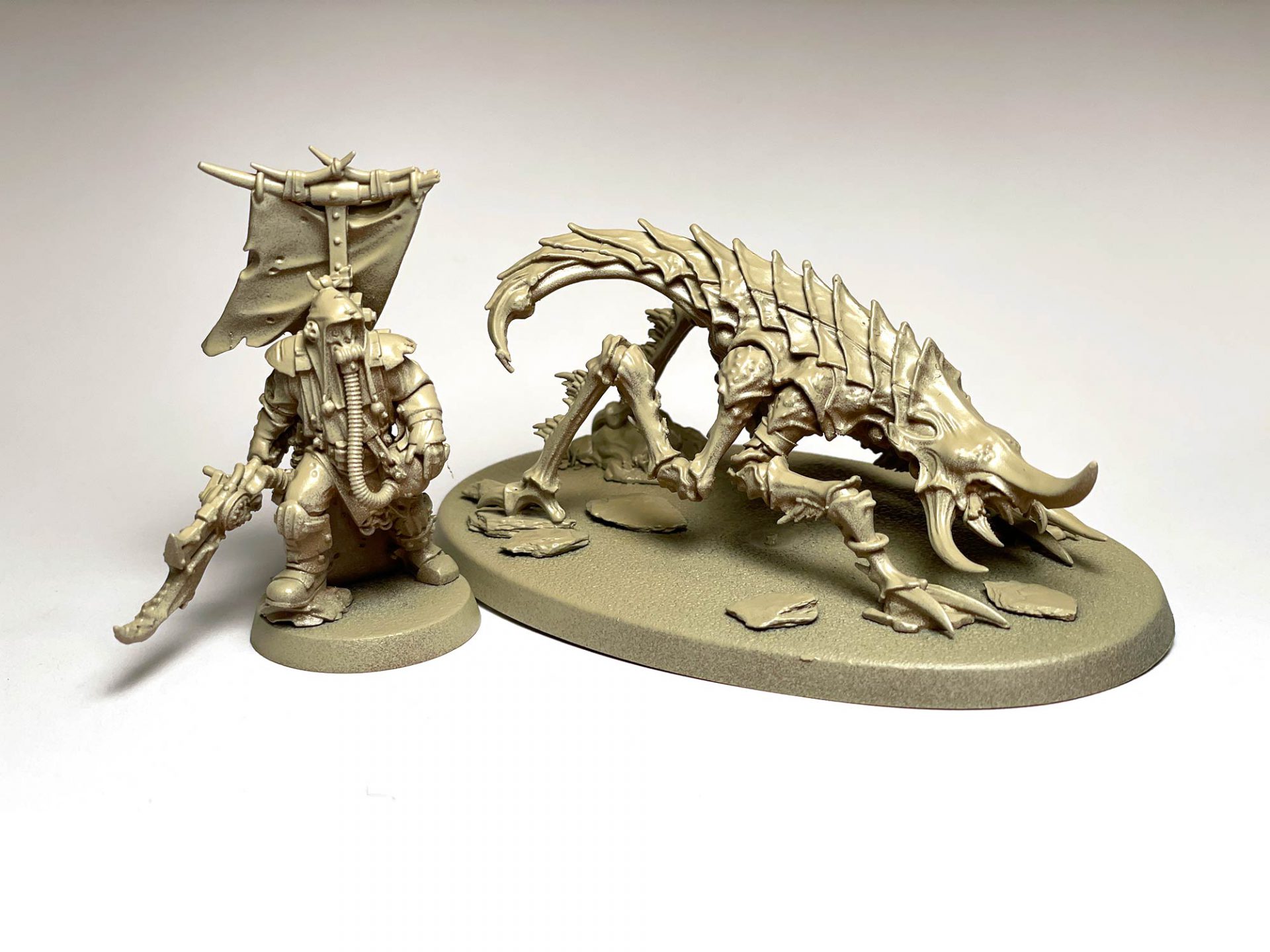 Necromunday: Ash Waste Nomads Herder with Arthromite Duneskuttler ...