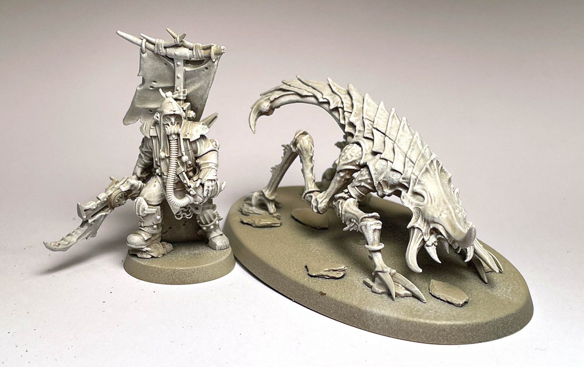 Necromunday: Ash Waste Nomads Herder with Arthromite Duneskuttler ...