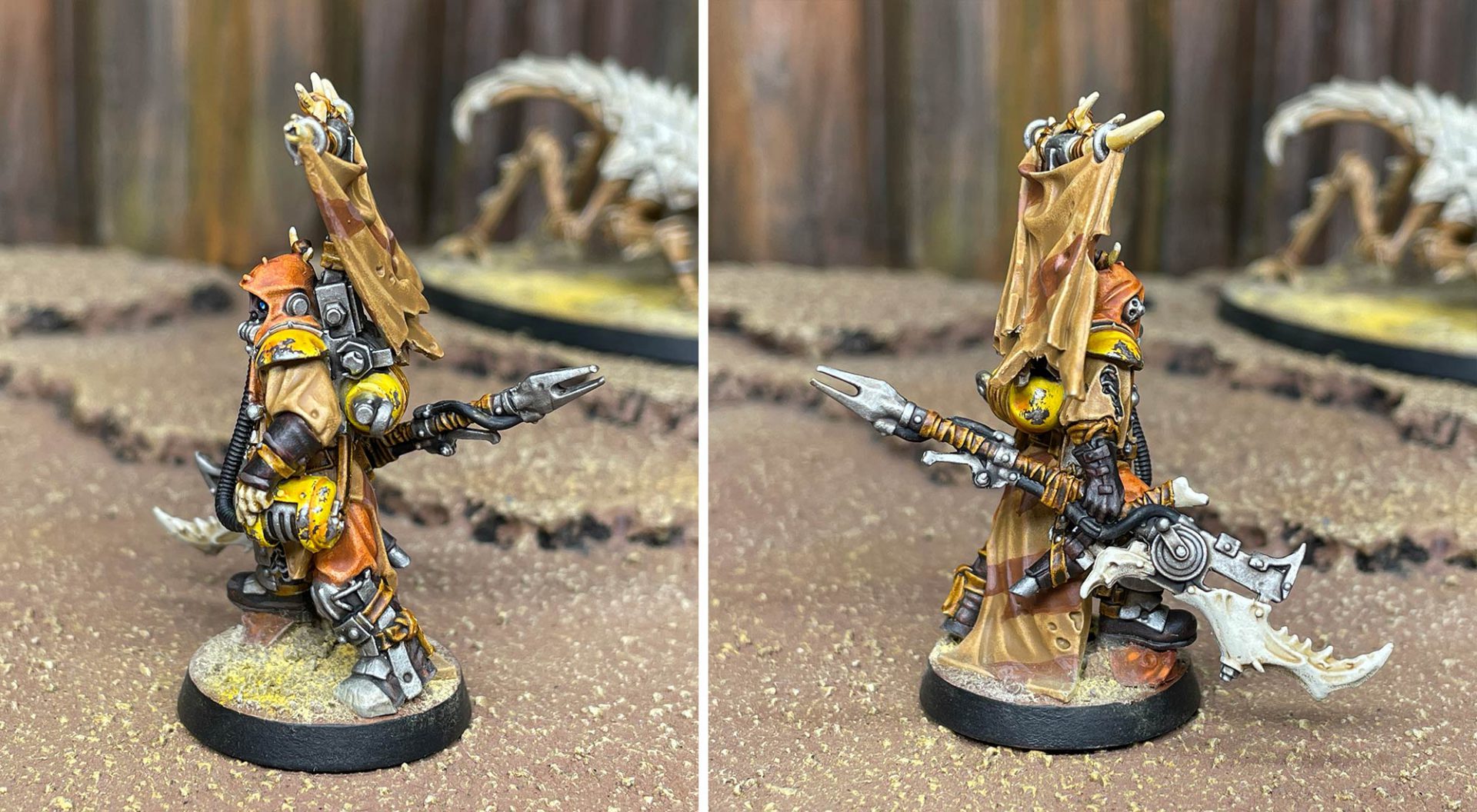 Necromunday: Ash Waste Nomads Herder with Arthromite Duneskuttler ...
