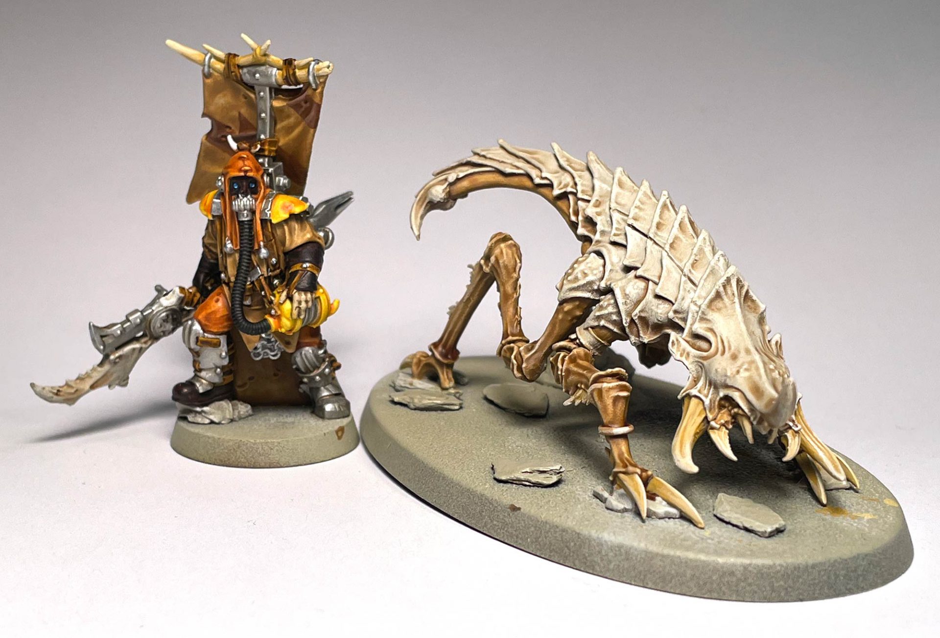 Necromunday: Ash Waste Nomads Herder with Arthromite Duneskuttler | Goonhammer