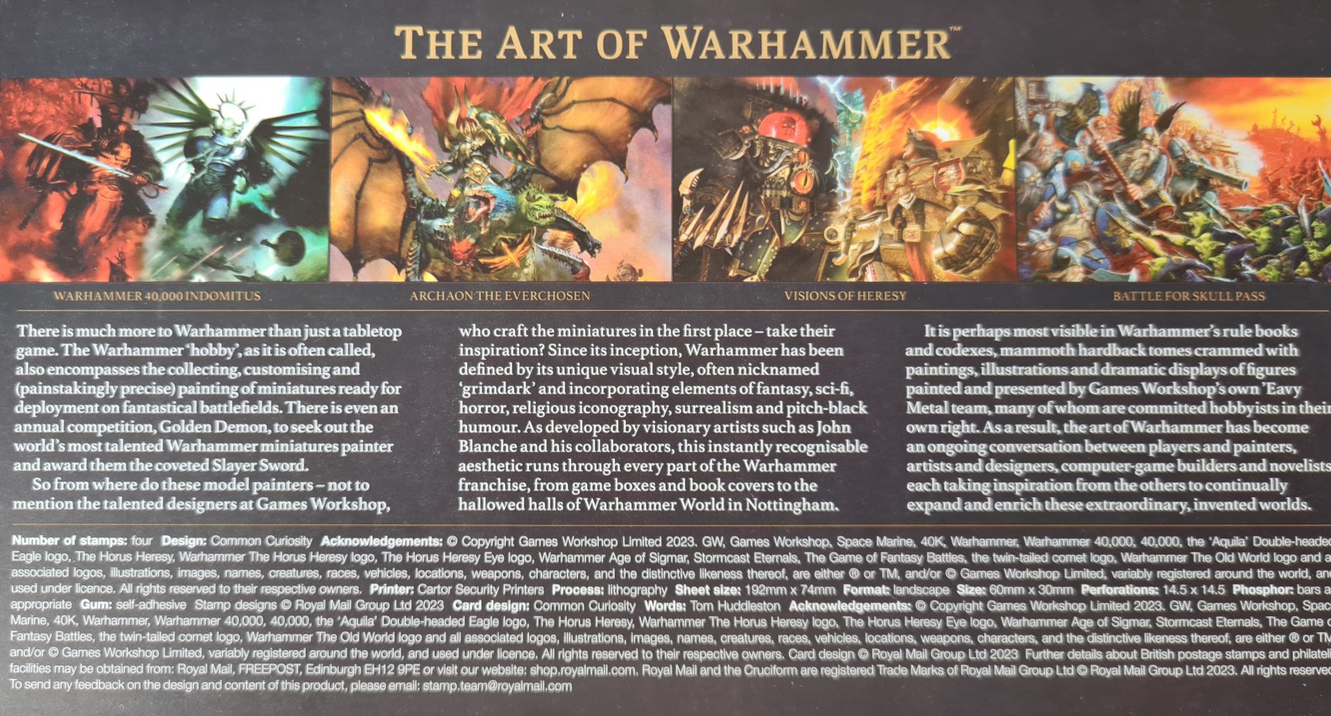 The Goonhammer Review: Warhammer Stamps | Goonhammer
