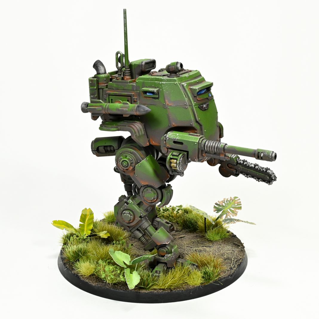 Armoured Sentinel. Credit: Rockfish | Goonhammer