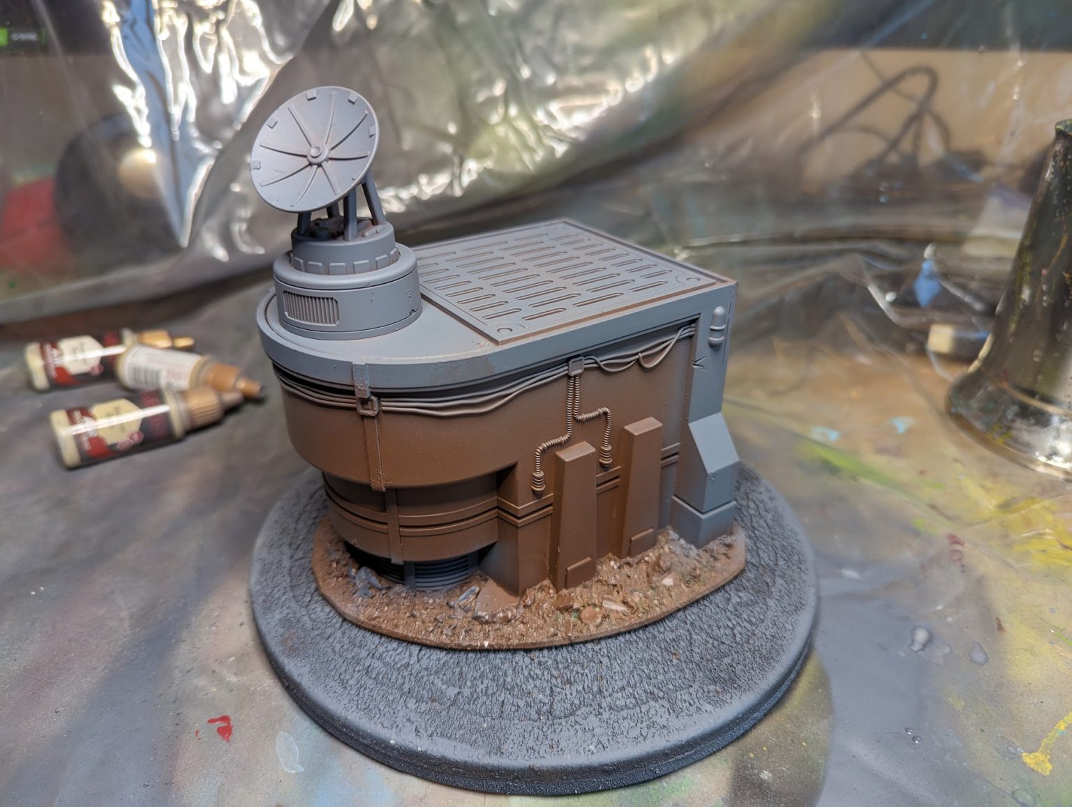 How to paint everything: Star Wars Shatterpoint Terrain | Goonhammer