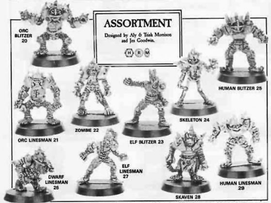 Blood Bowl – The Early History Of Blood Bowl Miniatures | Goonhammer
