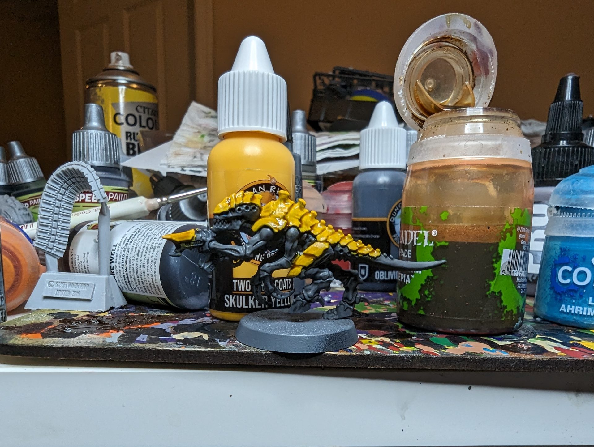 How To Paint Hive Fleet Jormungandr – MildNorman’s Method | Goonhammer