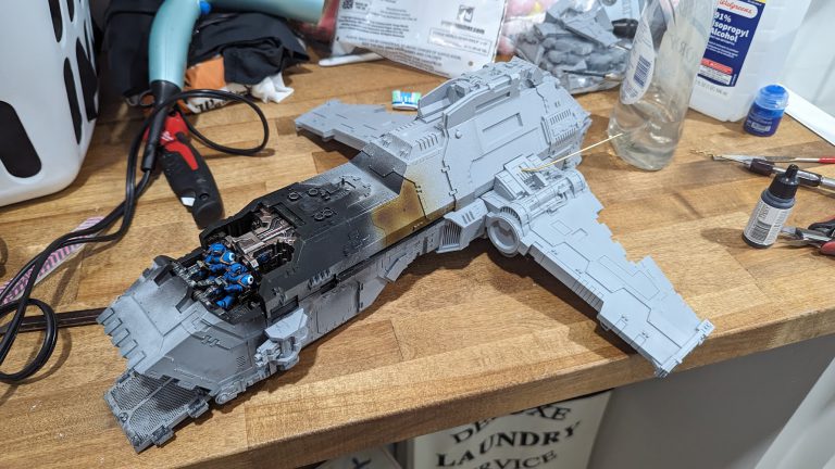 How to Build Everything: Forge World Legion Thunderhawk Gunship ...