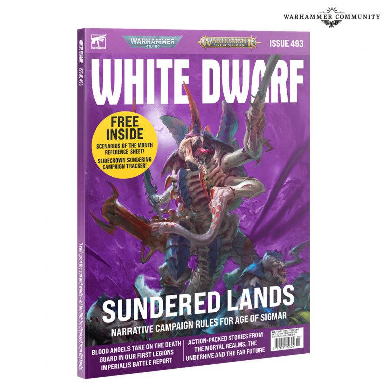 White Dwarf Issue 493: Book and Blade – The Tome Keepers Crusade Rules | Goonhammer