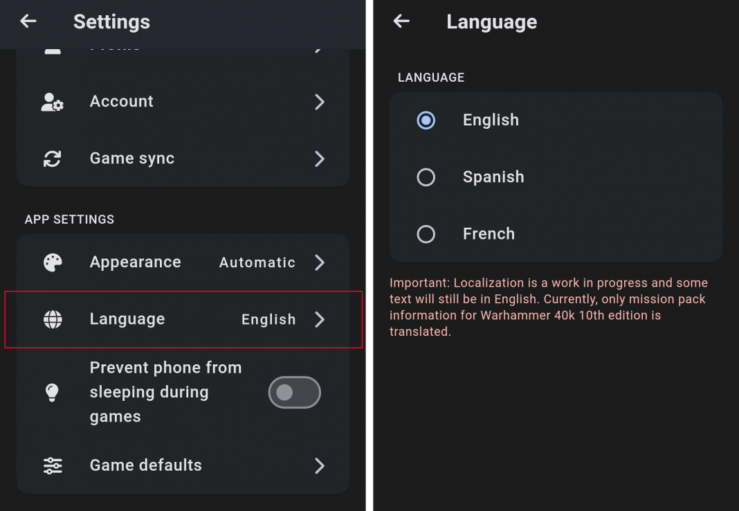 Tabletop Battles is Now Available en Español and en Français for 40k ...