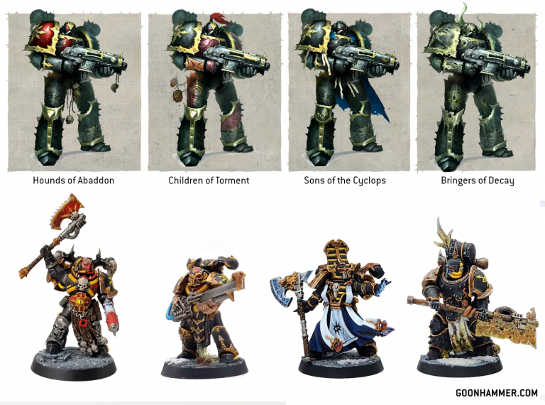 How To Paint Everything – The Black Legion Chaos Space Marines | Goonhammer