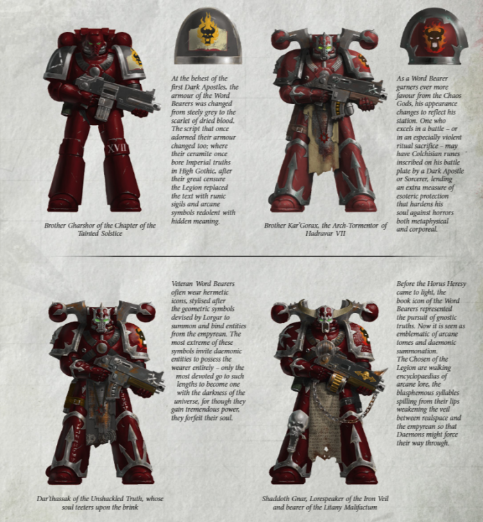 How to Paint Everything – Word Bearers Chaos Space Marines | Goonhammer