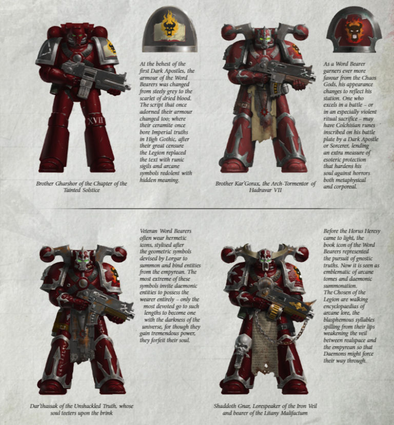 How to Paint Everything – Word Bearers Chaos Space Marines | Goonhammer