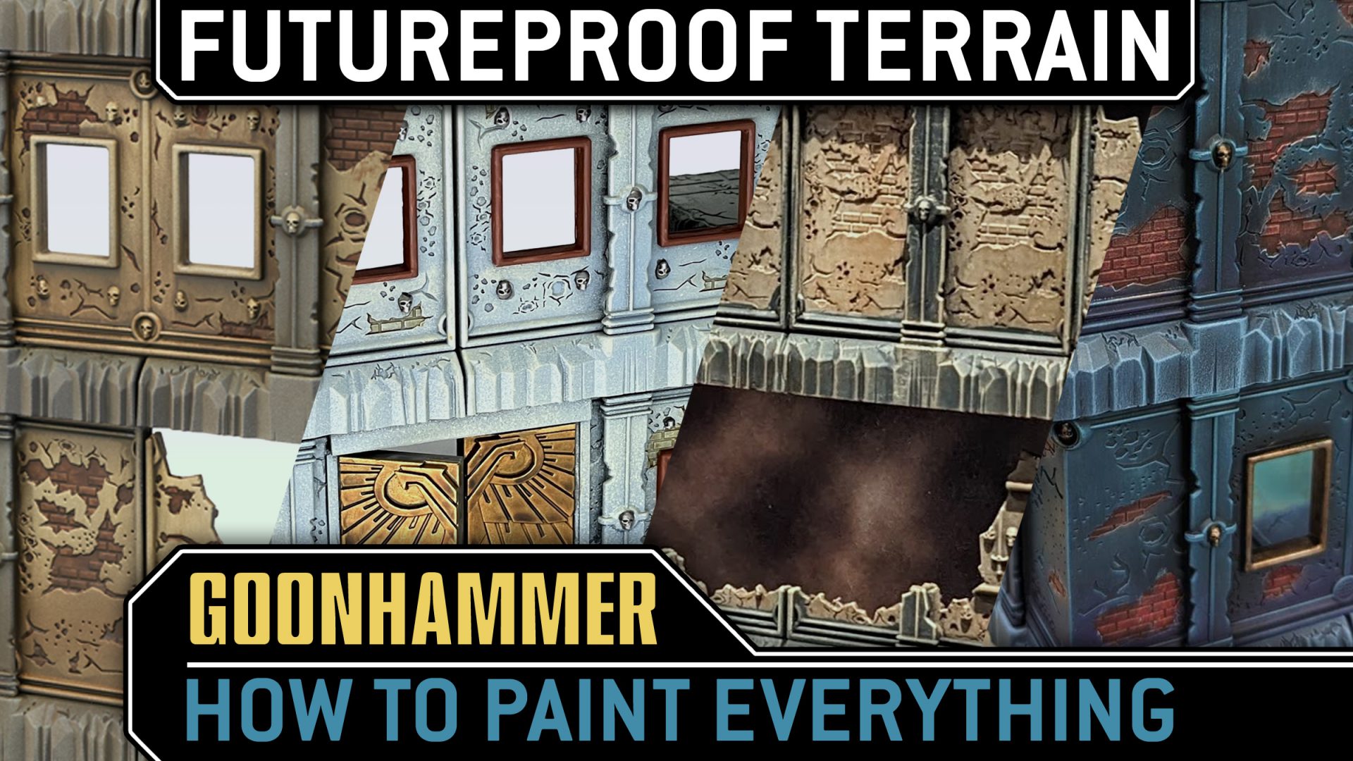 How to Paint Everything: FutureProof Modular Terrain | Goonhammer