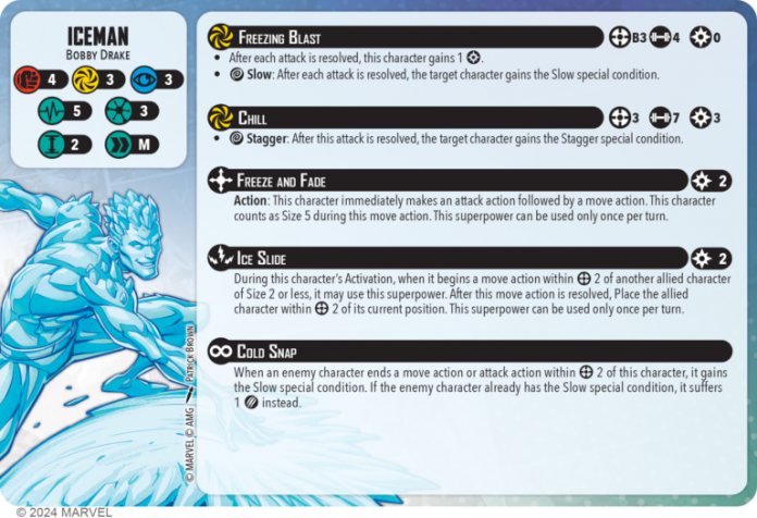Marvel Crisis Protocol – Iceman & Shadowcat Review | Goonhammer