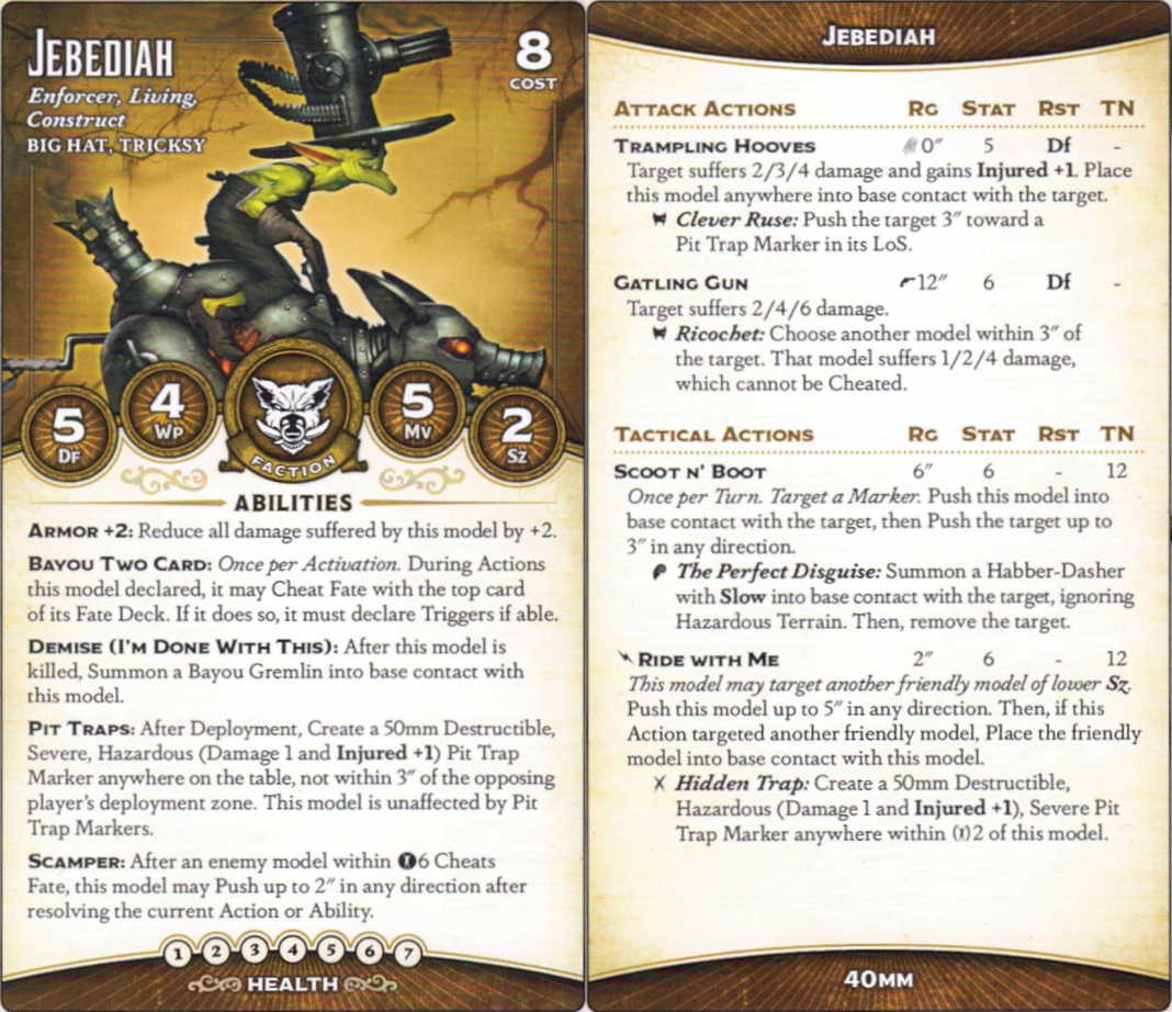 Goonhammer’s Ashes of Malifaux Review Part 2: The Bayou | Goonhammer