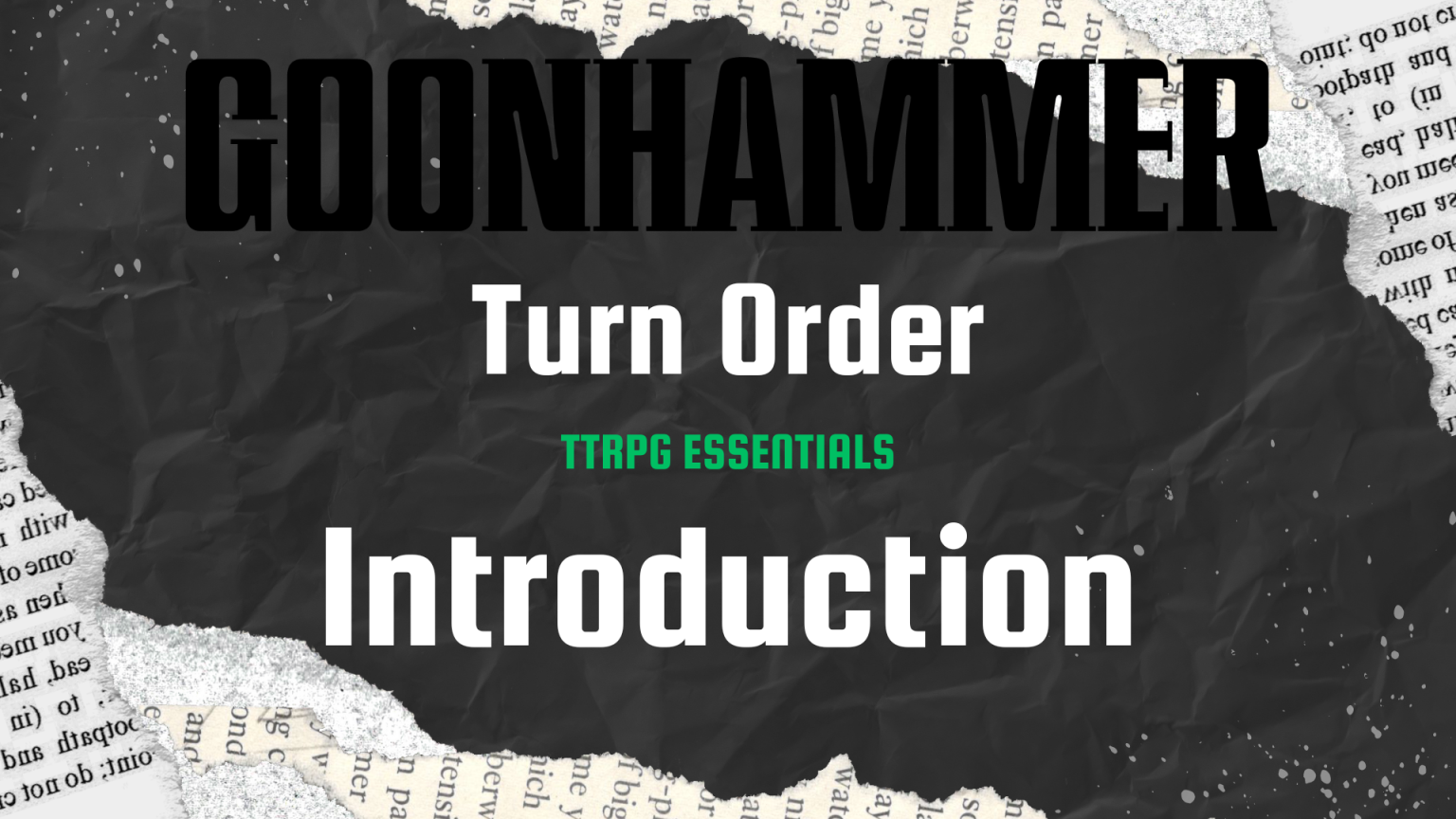 Turn Order’s Introduction to Tabletop Role-Playing Games | Goonhammer