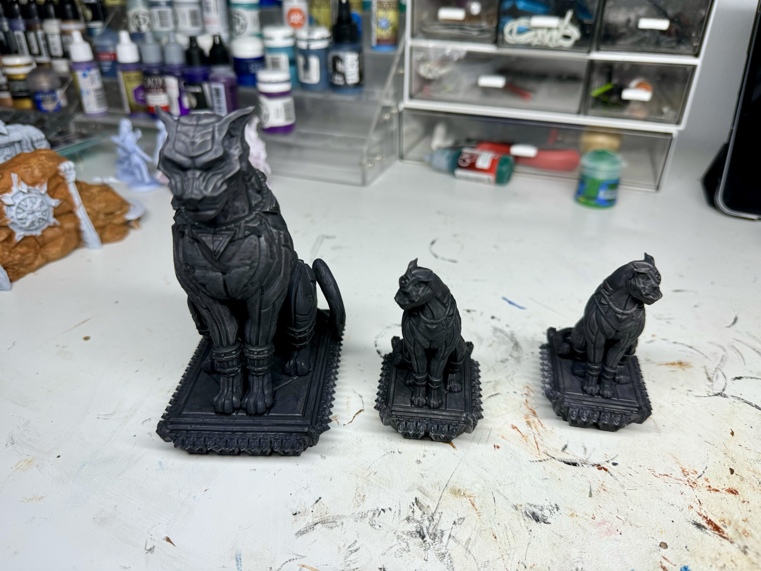 How To Paint Everything – Marvel: Crisis Protocol Wakanda Terrain ...
