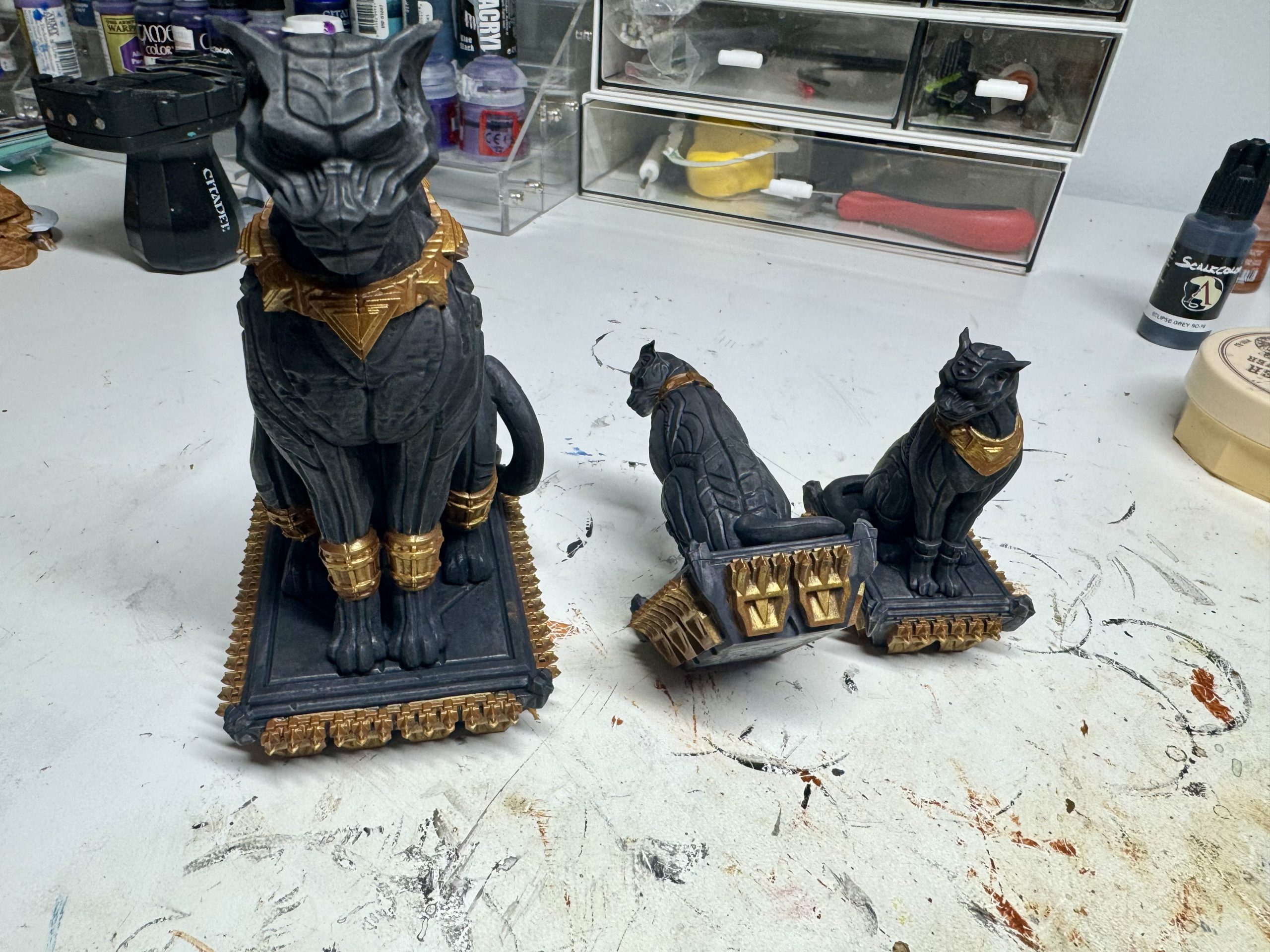 How To Paint Everything – Marvel: Crisis Protocol Wakanda Terrain ...