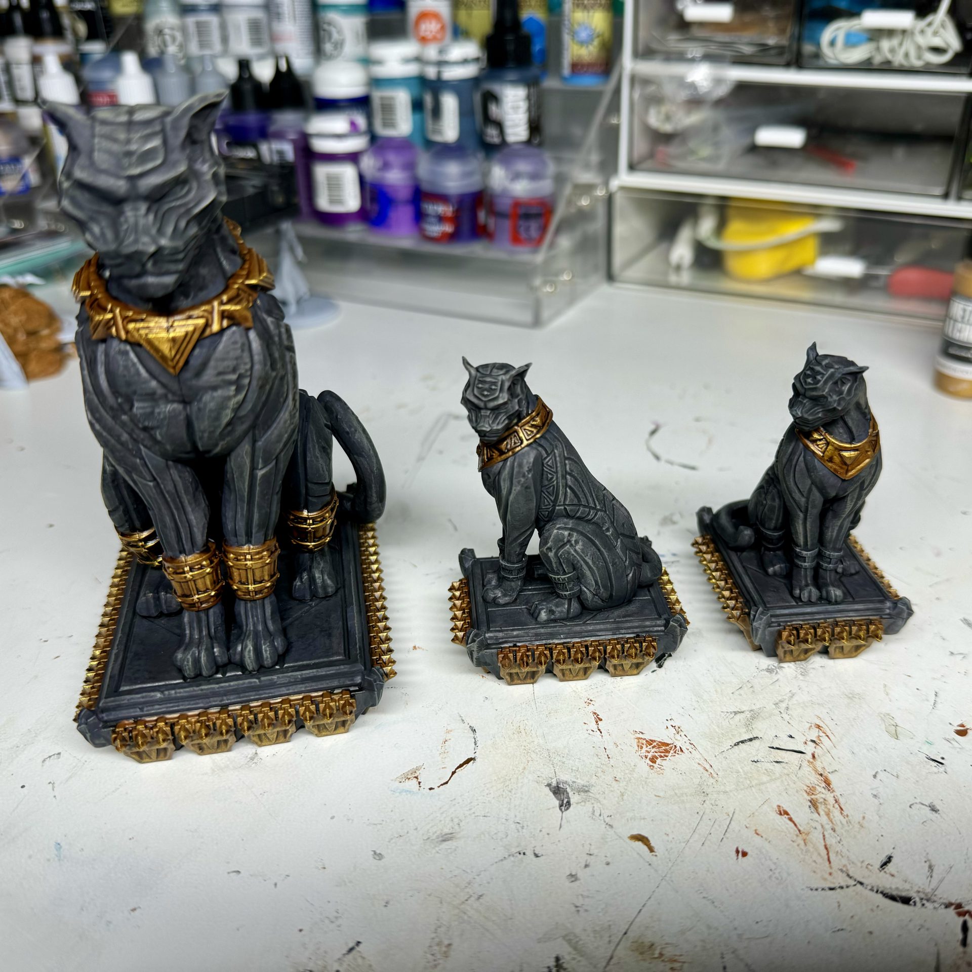 How To Paint Everything – Marvel: Crisis Protocol Wakanda Terrain ...