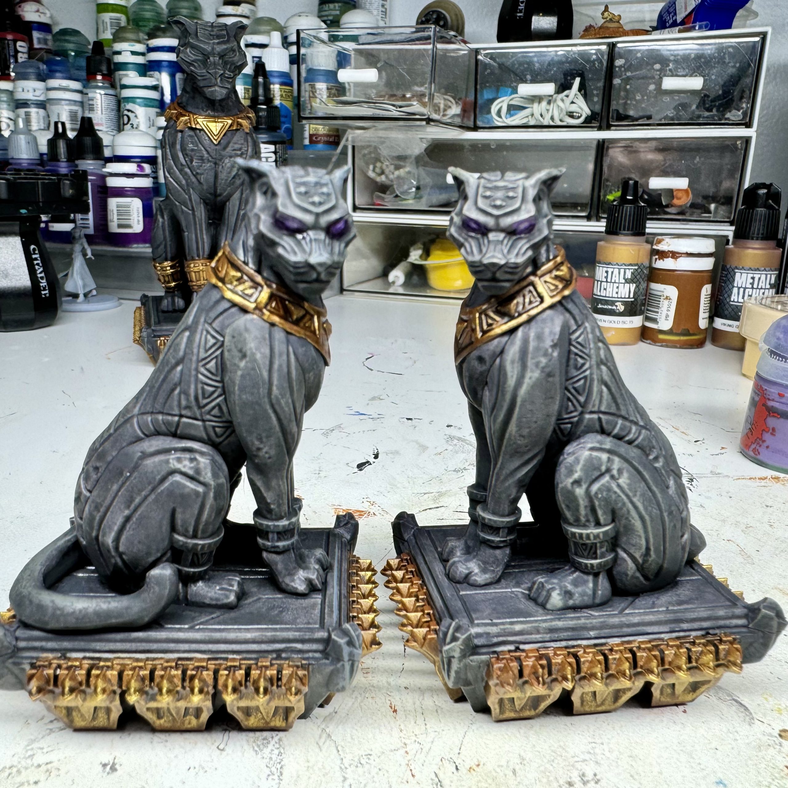 How To Paint Everything – Marvel: Crisis Protocol Wakanda Terrain ...