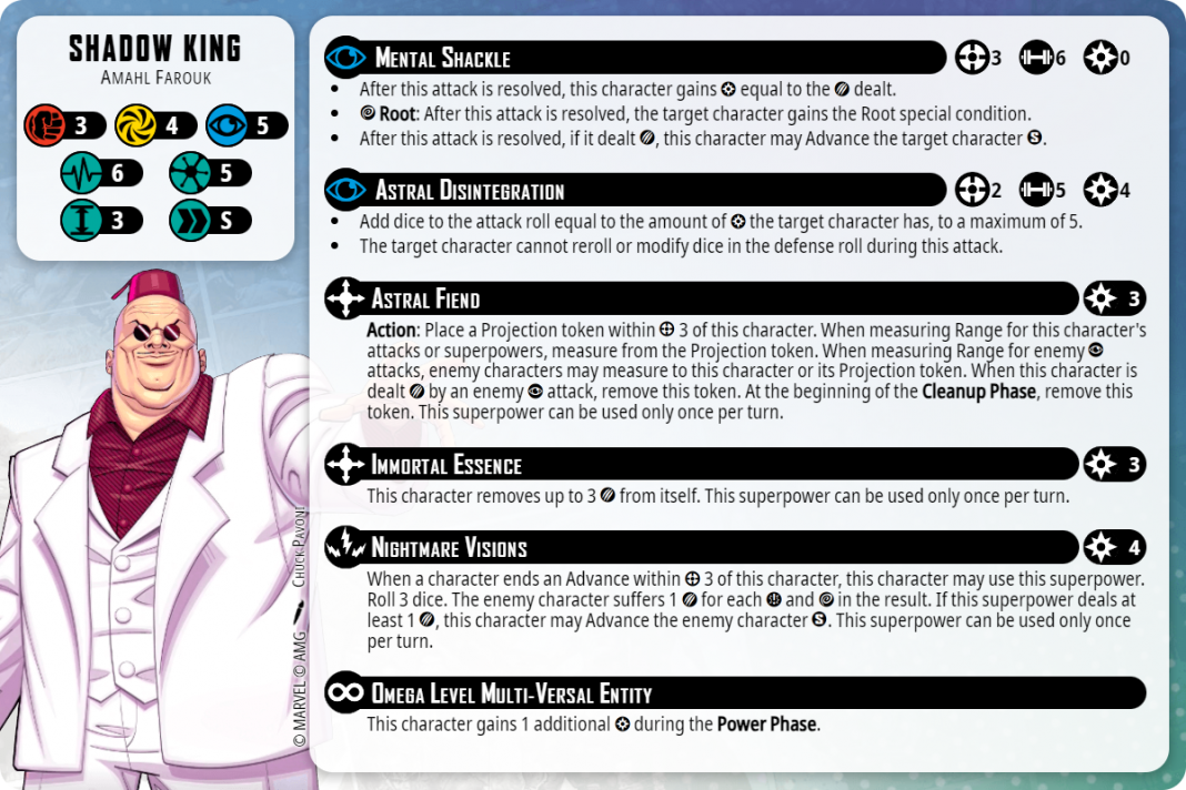 Marvel Crisis Protocol Lore: Who is Shadow King? | Goonhammer