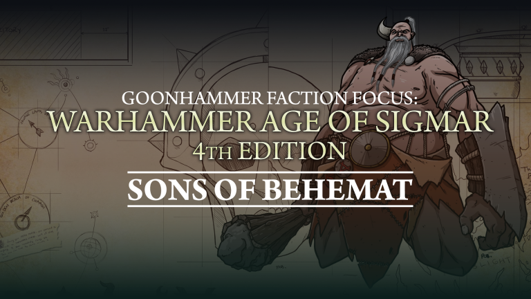 Faction Pack Overview: Sons Of Behemat- Age of Sigmar Fourth Edition ...