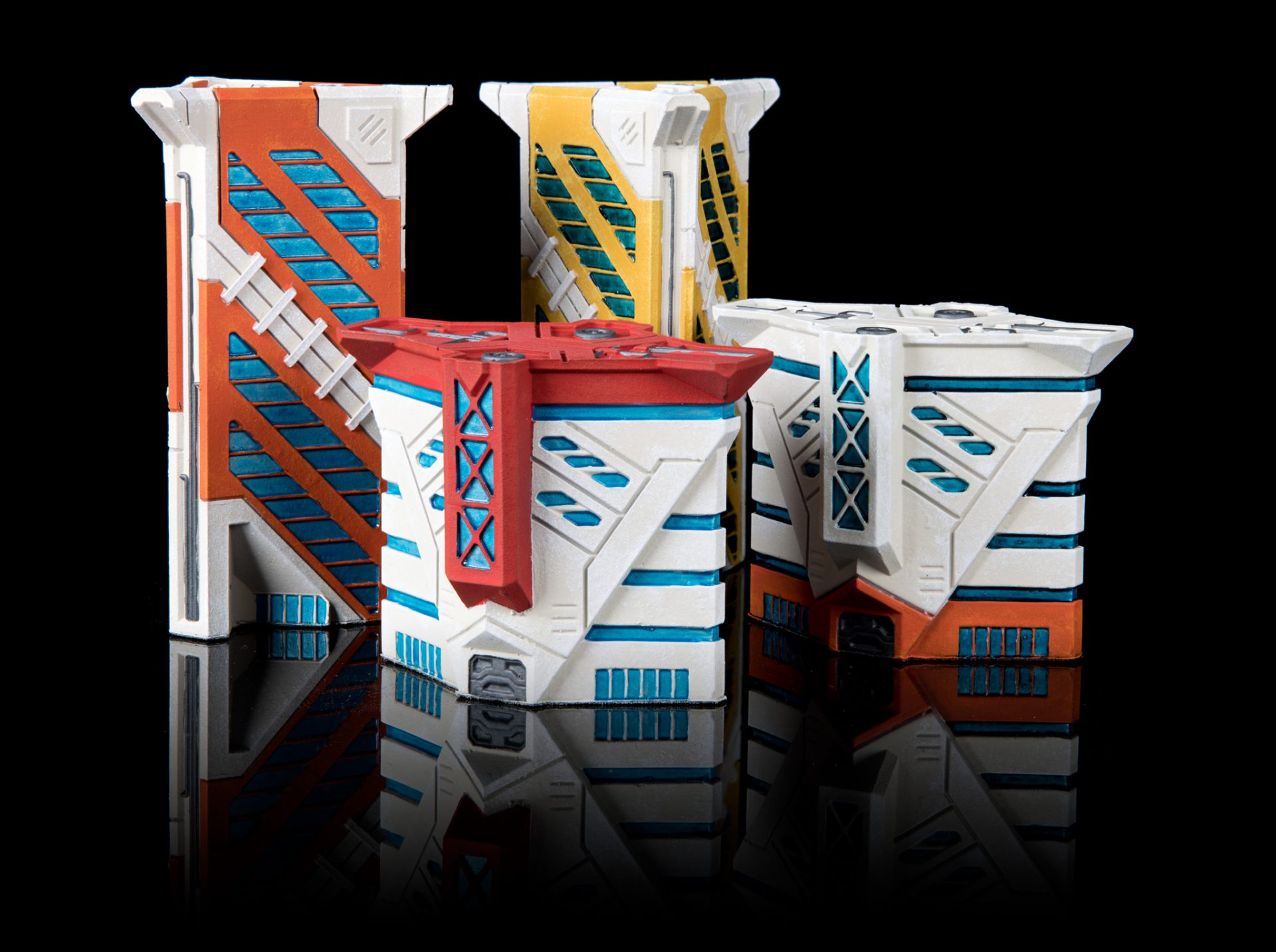 How to Paint Everything: BattleTech Hextech Buildings | Goonhammer