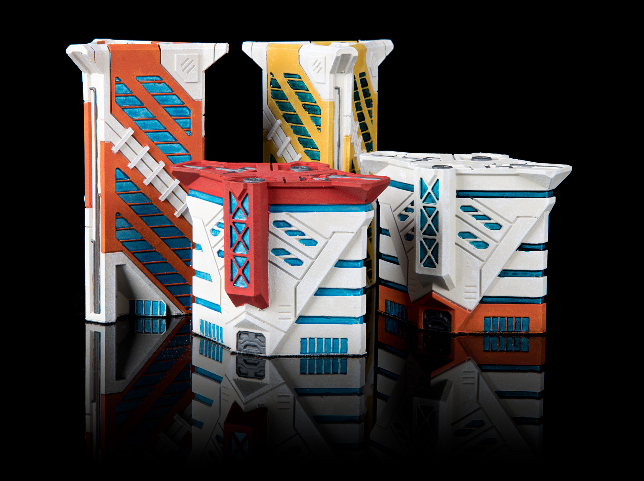 How to Paint Everything: BattleTech Hextech Buildings | Goonhammer