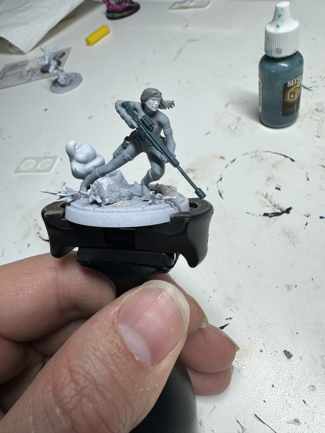 How to Paint Everything: Shang-Chi and Silver Sable for Marvel Crisis ...